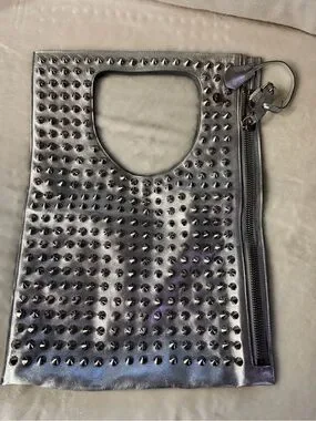 Tom Ford | Bags | Tom Ford Silver Studperforated Tote With Matching ...